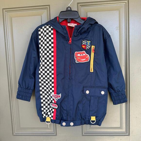Disney | Jackets & Coats | Disney Store Lightning Mcqueen Cars Jacket ...